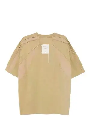 FIVE CM Embroidered T-shirt Neutrals