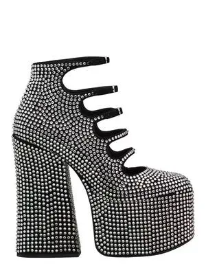 Marc Jacobs 160mm Rhinestone Kiki Pumps - Black