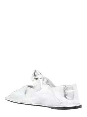 Hereu Ballerina Shoes - Silver