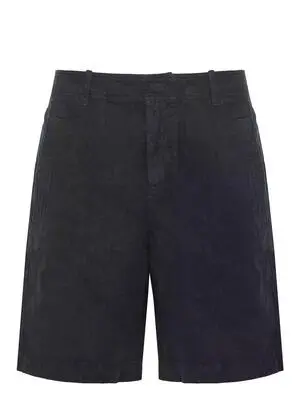 Eleventy Linen Shorts - Blue