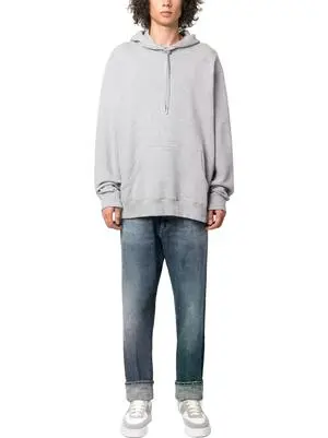 DONDUP Straight-leg Jeans With Logo Patch - Blue