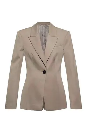 Attico Single-breasted Blazer - Neutrals