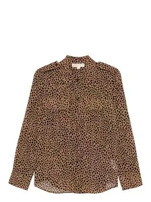 Michael Kors Animal Print Shirt - Neutrals