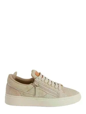 GIUSEPPE ZANOTTI Zip-up Sneakers - Neutrals
