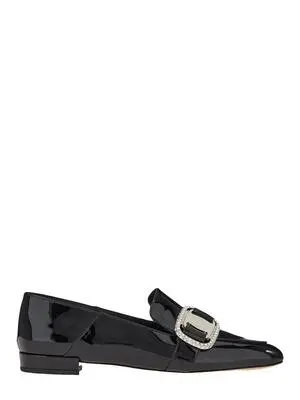FERRAGAMO Vara Chain Loafers - Black