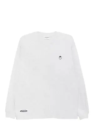 CHOCOOLATE Logo-patch T-shirt - Grey