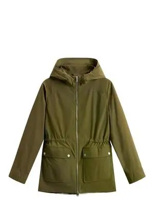 Woolrich Summer Hooded Jacket - Green