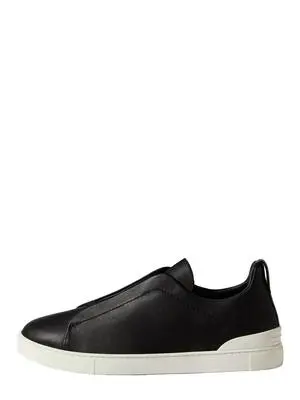 Zegna Zegna Triple Stitch Secondskin Sneakers Black