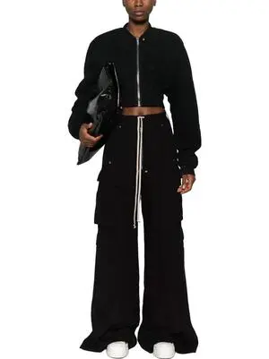 Rick Owens Collage Bomber Jacket - Black