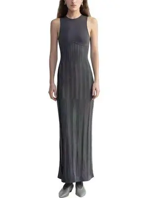 AERON Sleeveless Maxi Dress - Grey