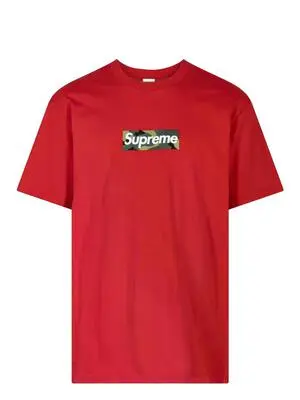 Supreme Box Logo Cotton T-shirt - Red
