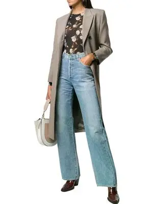 Citizens Of Humanity Citizens Of Humanity Tula Wide Leg Jeans Blue