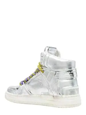 Philippe Model High-top Sneakers - Silver
