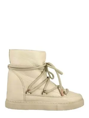 Inuikii Lace-up Shearling Lined Boots - Neutrals