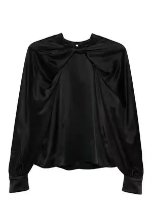 Max Mara Key" Blouse - Black