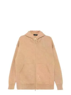 Fabiana Filippi Sequin-embellished Hoodie - Neutrals