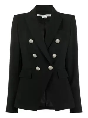 Veronica Beard Miller Dickey Blazer - Black
