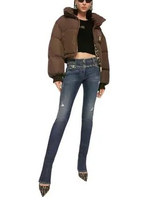 Dolce & Gabbana Mid-rise Slim-cut Jeans - Blue