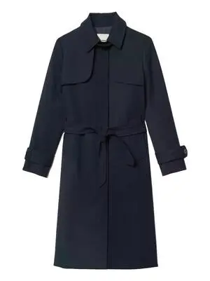 SANDRO SANDRO Belted Trench Coat
