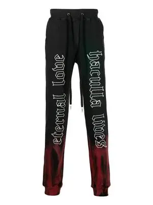 HACULLA. Logo-print Track Pants - Black