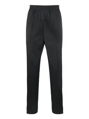 MARANT Nahili Elasticated Plaid Trousers - Grey