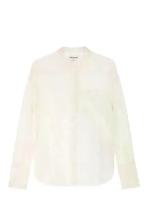 ZADIG&VOLTAIRE Zadig&Voltaire Tyrone Floral Lace Mesh Shirt