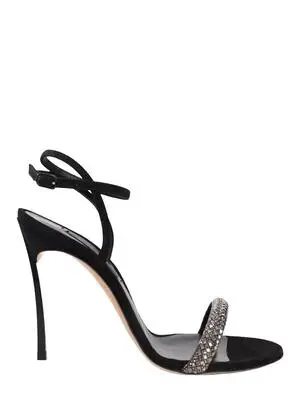 Casadei 100mm Blade Sandal - Silver