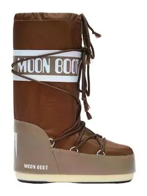 Moon Boot Moon Boot Icon Lace-Up High Boots Brown
