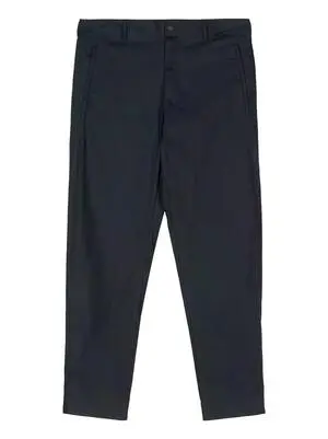 PT TORINO Gabardine-weave Tapered Trousers - Blue