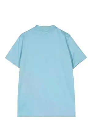 Karl Lagerfeld Ikonik Embroidered Polo Shirt - Blue