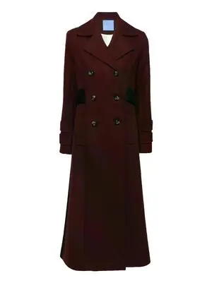 MACGRAW Wool-cashmere Blend Coat - Red
