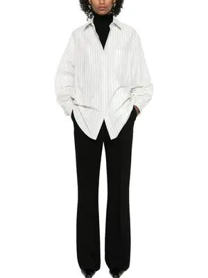 TOTEME Flared Trousers - Black
