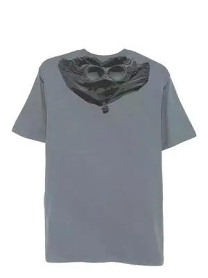 C.P. COMPANY Goggles-print T-shirt - Blue