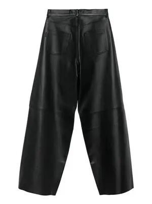 HAIKURE Haikure Bethany Leather Trousers Black