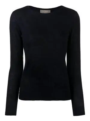 N.peal Long-sleeve Cashmere Jumper - Blue