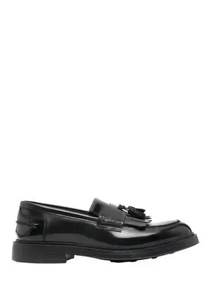 DOUCAL'S Tassel Loafers In Calf Leather - Black