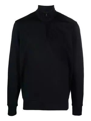 Orlebar Brown Half-zip Wool Jumper - Grey