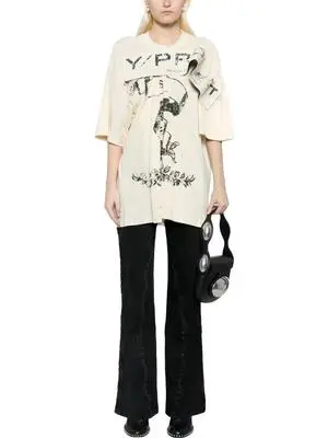 Y/PROJECT Y/Project Side Hook Flared Jeans