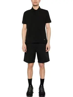 Just Cavalli Piqué-weave Polo Shirt - Black
