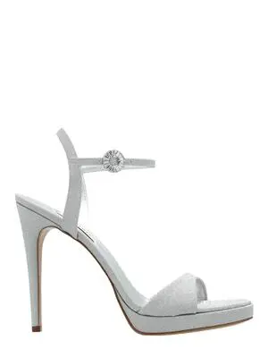 Casadei 130mm Michelle Sandals - Silver