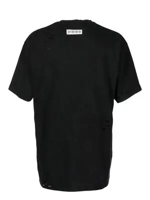 MOSTLY HEARD RARELY SEEN Barcode Graphic-print T-shirt - Black