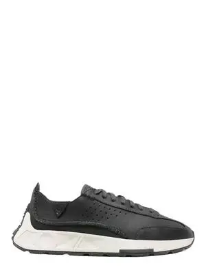Clarks Craft Speed Leather Sneakers - Grey
