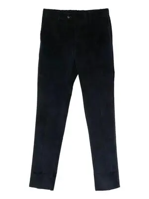 PT TORINO Corduroy Slim Fit Trousers - Blue