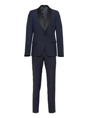 Prada Single-breasted Wool-mohair Tuxedo - Blue