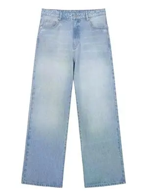 ROUGH. Rough Wide-leg Jeans - Blue