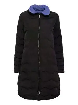 Emporio Armani Reversible Quilted Coat - Black