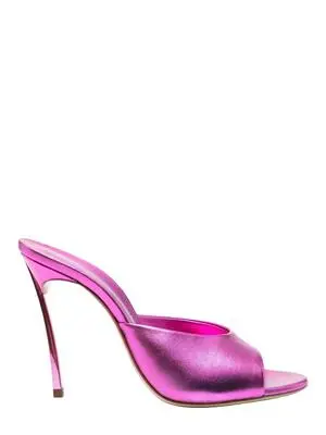 Casadei Blade Flash Heeled Sandals - Pink
