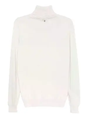 DONDUP Fine-knit Roll Neck Sweater - Neutrals