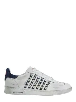 Dsquared2 Boxer Paneled Sneakers - White