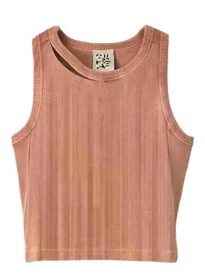 Camper Organic Cotton Tank Top - Red